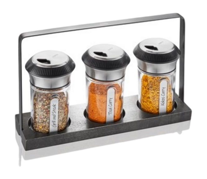 Herb and Spice Shaker Set Gefu X-Plosion Grey | Cookwarestore