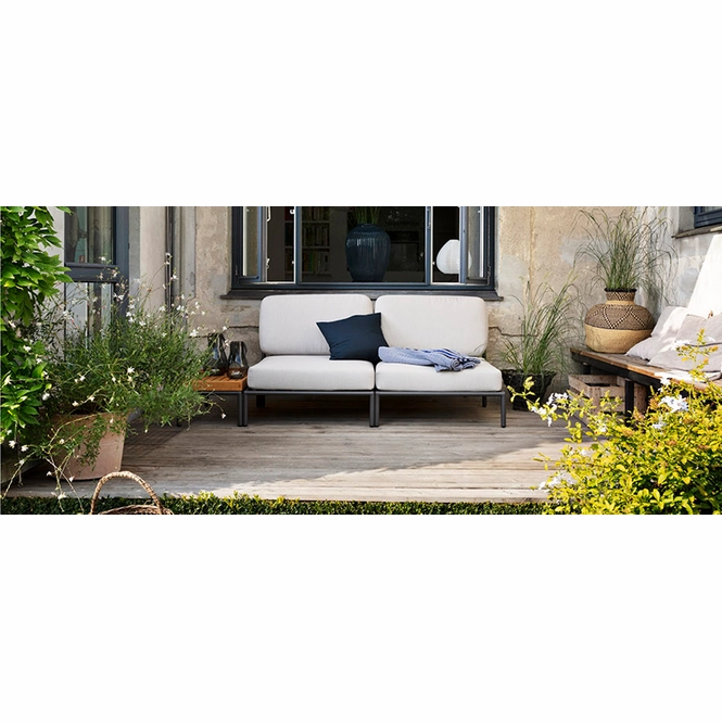 Loungeset Module Houe Level Chair Sooty grey | Tuinkussenstore