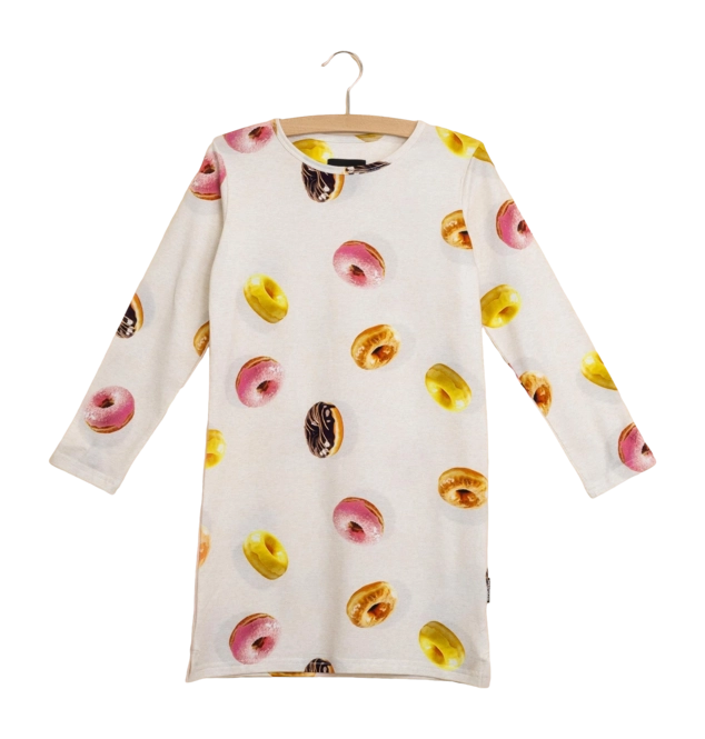 Long Sleeve Dress SNURK Kids Donuts | Bedsupply