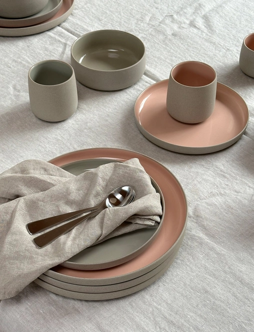 Lunchteller Stelton Emma Grey 19 cm (2er Set) | Kochexperte