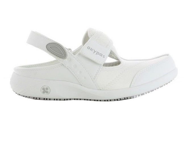Medizinische Clogs Oxypas Anais Weiß | Clogsexperte