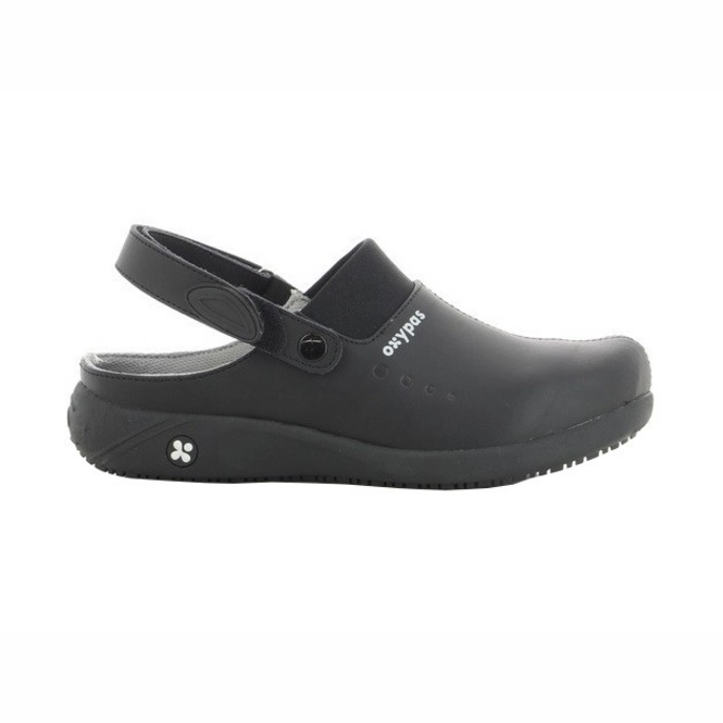 Medizinische Clogs Oxypas Doria Schwarz | Clogsexperte