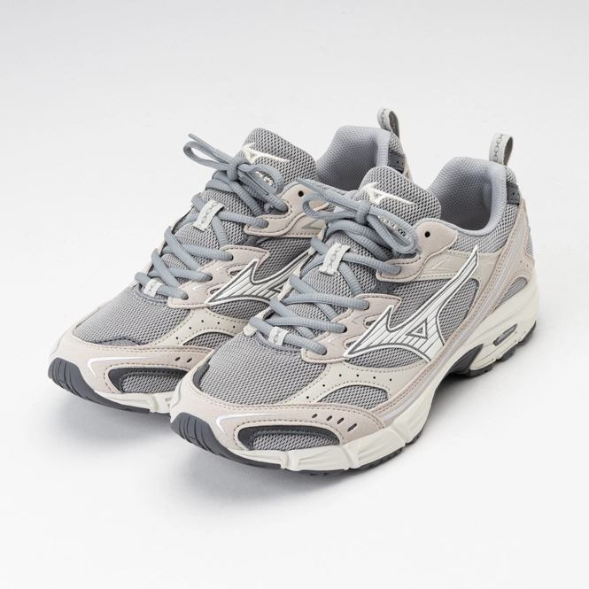 Mizuno Unisex MXR Ultimate Gray/Snow White/Silver Cloud | Sneaker District