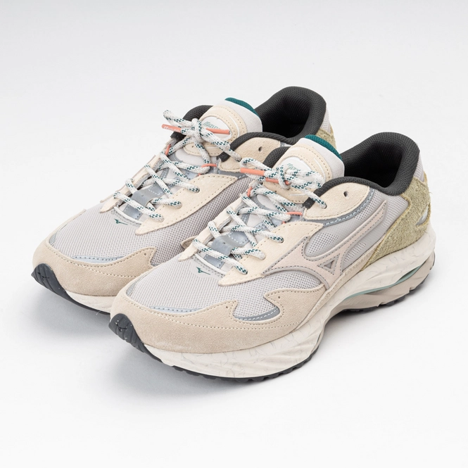 Mizuno Wave Rider Beta Kizuna Nomad Pack Silver Cloud / White Sand ...