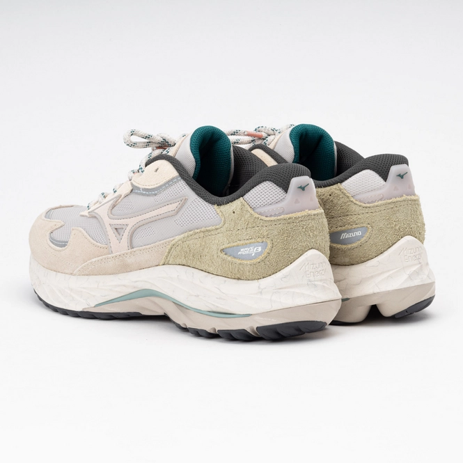 Mizuno Wave Rider Beta Kizuna Nomad Pack Silver Cloud / White Sand ...