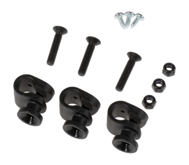 Mounting clamps Ortlieb QL3.1 Quick Rack Black | Outdoorsupply.co.uk
