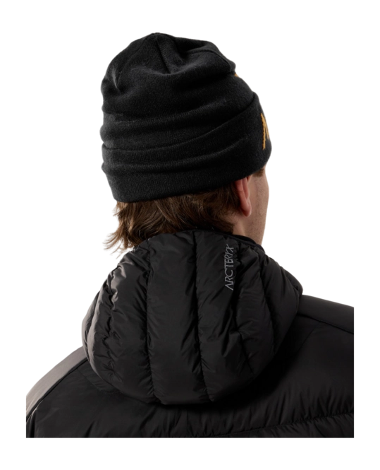 Beanie Arc'teryx Unisex Bird Word Toque 24K Black | Outdoorsupply.co.uk