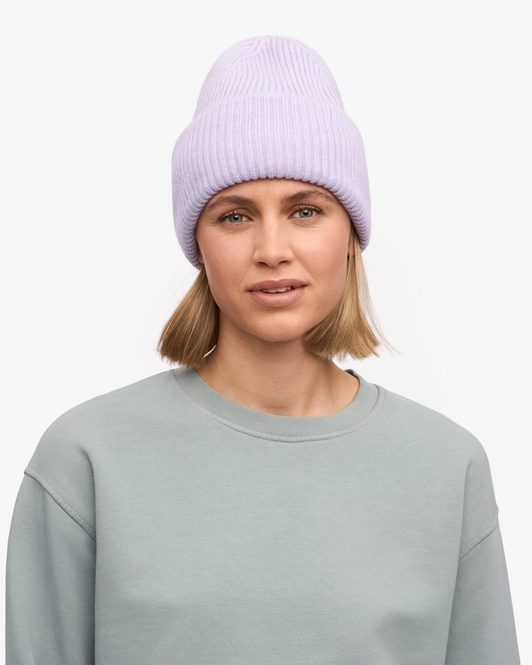 Mütze Colorful Standard Unisex Merino Wool Hat Soft Lavender ...