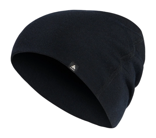 Beanie Odlo Unisex Merino Warm Black | Outdoorsupply.co.uk