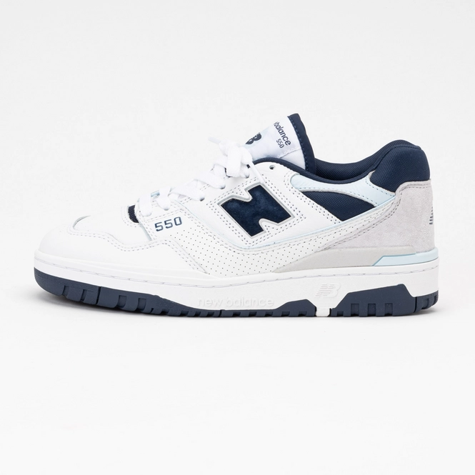 New Balance Unisex BB550NQB White NB Navy Quarry Blue Grey Matter 24 ...