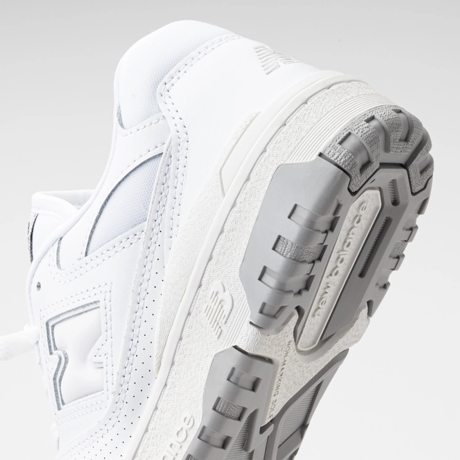 New Balance Unisex BB550PB1 White White 24 | Sneaker District COM