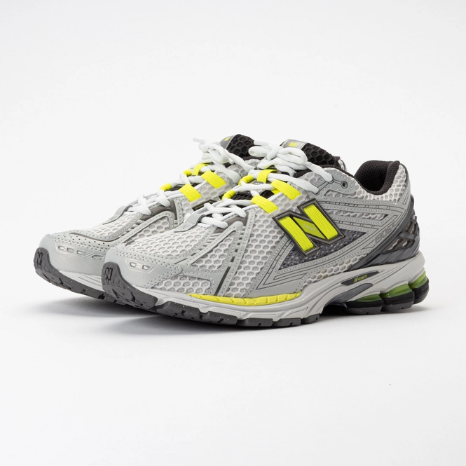 New Balance Unisex U190652H Light Silver Metallic/Alkaline Green 25 ...