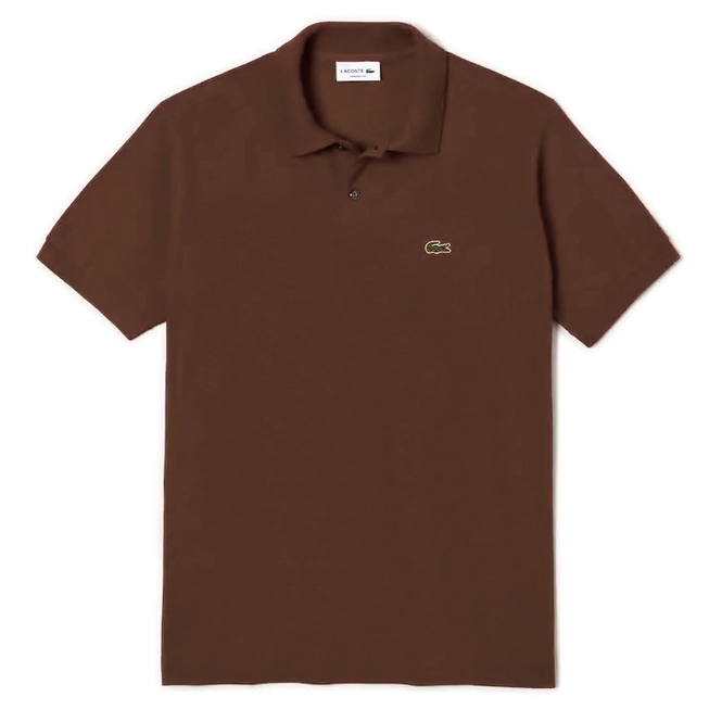 Poloshirt Lacoste L1212 Classic Fit Marron Herren | Tennisplanet.de