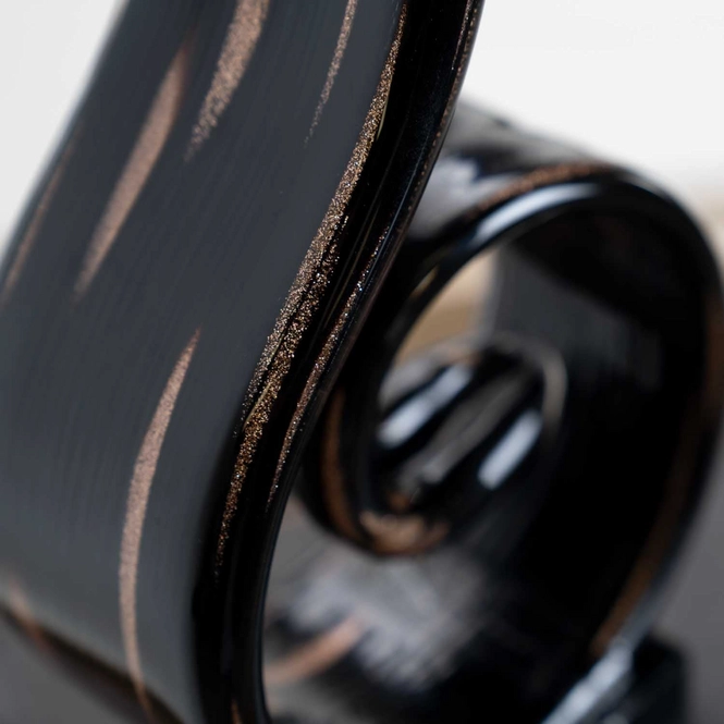 Ornament Leonardo Casolare Schwarz / Braun | Kochexperte