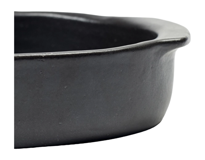 Oven Dish Serax Pure Cookware By Pascale Naessens Black L 37 x 26 x 6.5 ...
