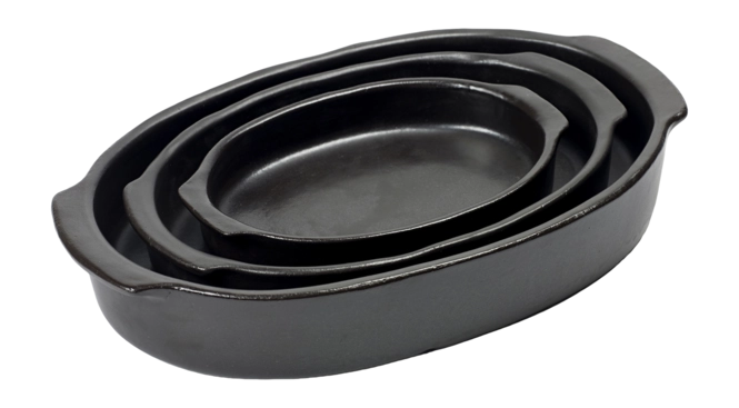 Auflaufform Serax Pure Cookware By Pascale Naessens Black M 30 x 21 x 5 ...