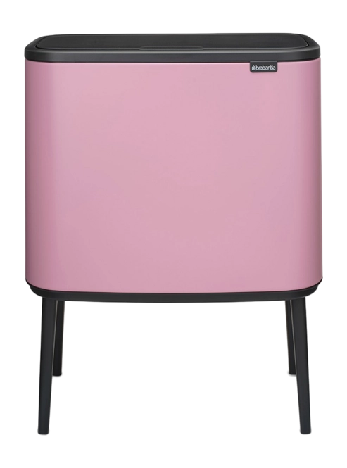 Brabantia Bo Touch Bin Prullenbak Lilac Pink 11 + 23 liter | fonQ.nl
