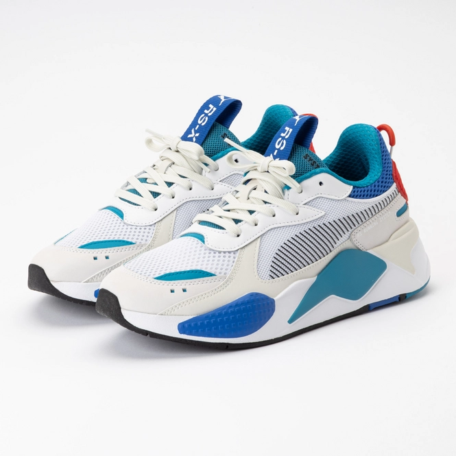 PUMA Men RS-X TOYS PUMA White / Tropical Blue | Sneaker District