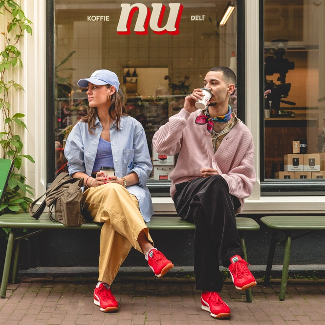 PUMA Unisex Easy Rider Vintage Red | Sneaker District