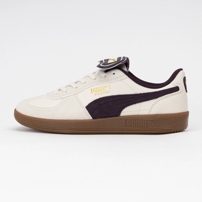 Trainers PUMA Unisex Palermo Premium Alpine Snow Midnight Plum ...