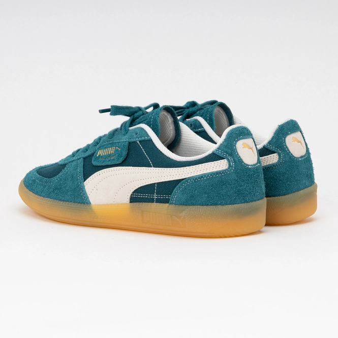 Puma Unisex Palermo Vintage Cold Green Frosted Ivory | Sneaker District
