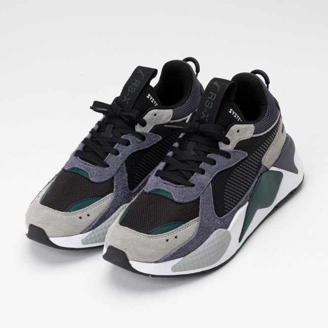 PUMA Unisex RS-X Heritage PUMA Black Galactic Gray | Sneaker District