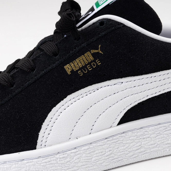 PUMA Unisex Suede Classic Black White | Sneaker District