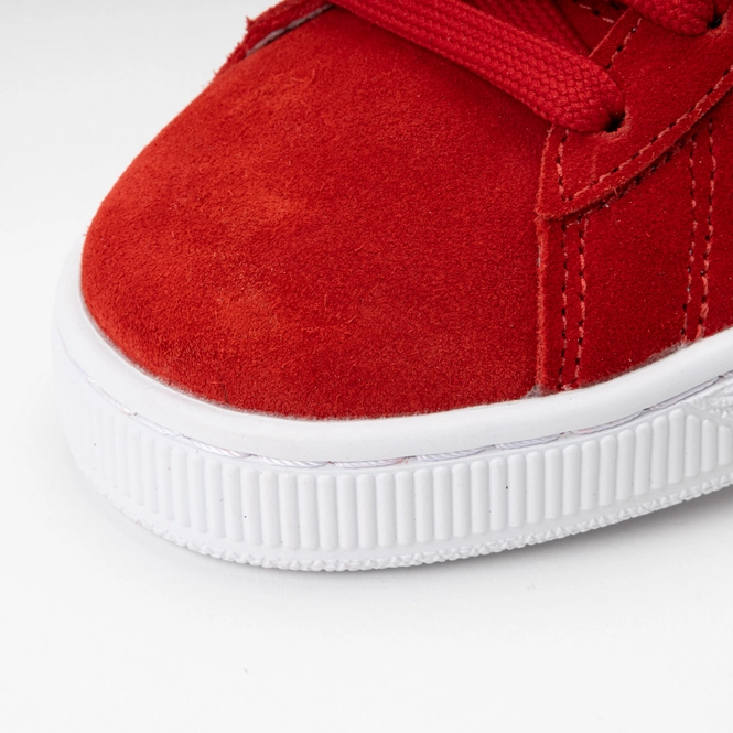 PUMA Unisex Suede Classic For All Time Red White | Sneaker District