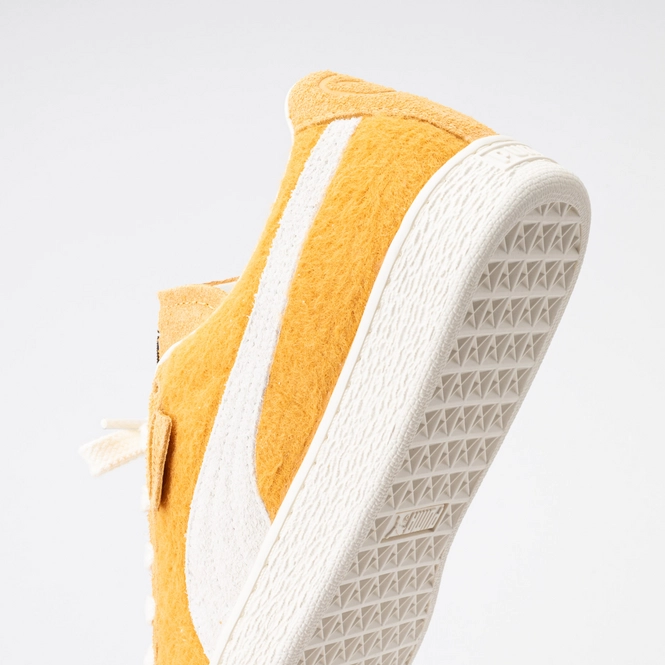 Puma Unisex Suede Mohair Ginger Tea Frosted Ivory | Sneaker District