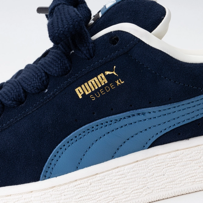 Puma Unisex Suede XL Club Navy Blue Horizon | Sneaker District