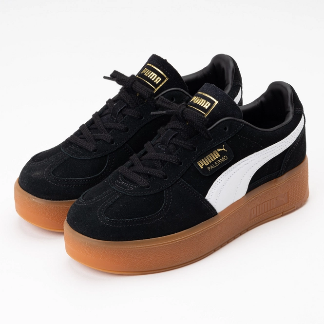 PUMA Women Palermo Elevata Wns PUMA Black-Gum | Sneaker District