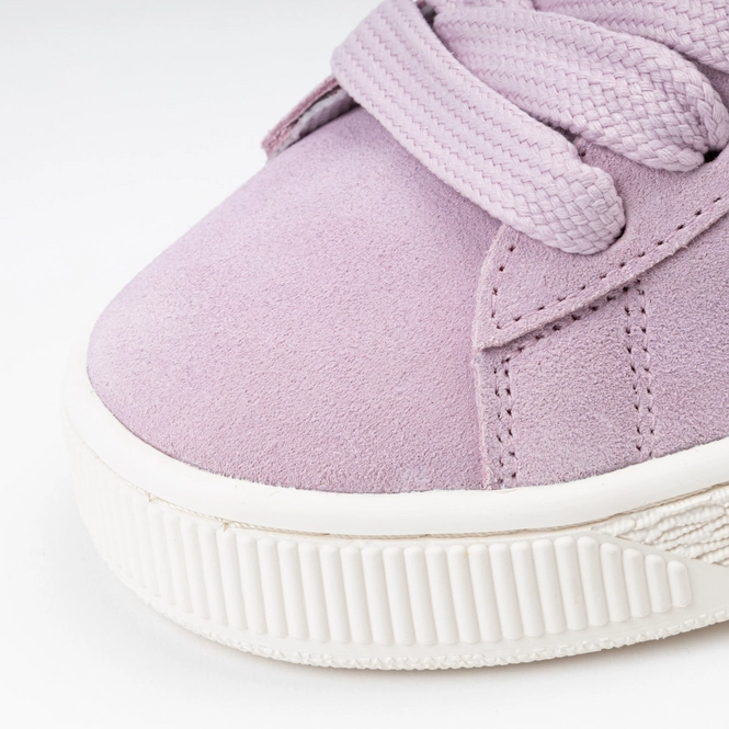 PUMA Women Suede XL Grape Mist Warm White | Sneaker District