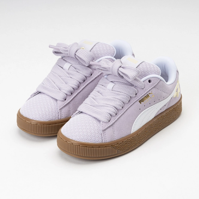 Trainers PUMA Youth Suede XL Summer Feels Lilac Frost PUMA White ...