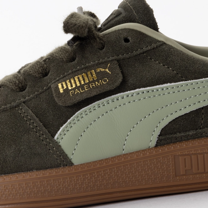 PUMA Men Palermo Dark Olive / Lux Army | Sneaker District
