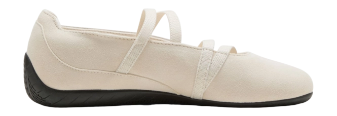 Baskets PUMA Femme Speedcat Ballet SD Alpine Snow-Black | Causeways.fr