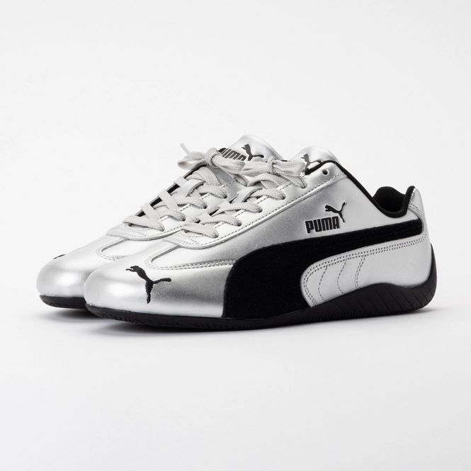 PUMA Women Speedcat Metallic Puma Silver / Puma Black | Sneaker District