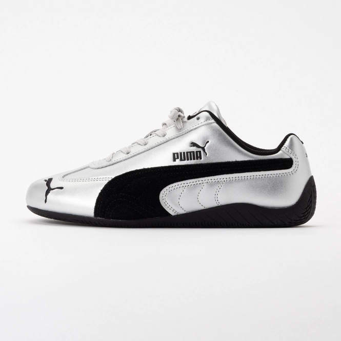 PUMA Women Speedcat Metallic Puma Silver / Puma Black | Sneaker District