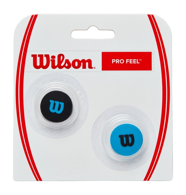 Racket Dampener Wilson Pro Feel Ultra Dampeners 2 Pack Black / Blue ...