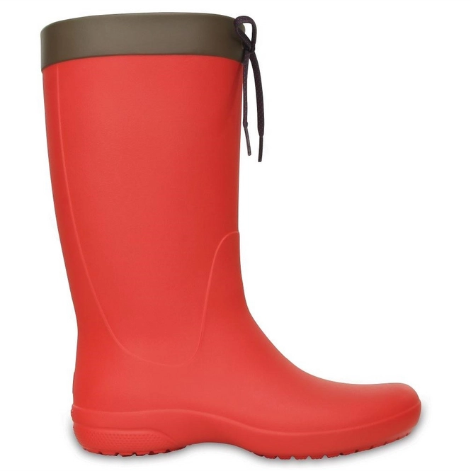 Botte de pluie Crocs Freesail Rain Boot Women Flame | Bottespluie