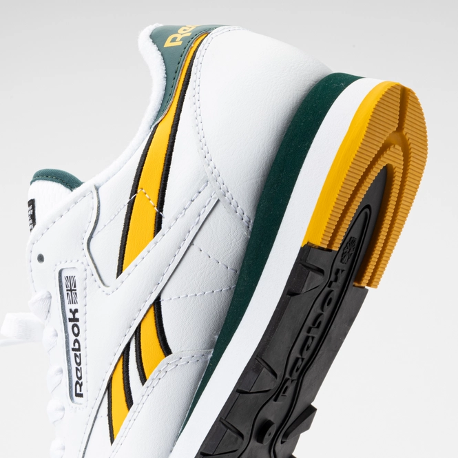 Reebok Men Classic Leather White Fierce Gold Collegiate Green '24 ...