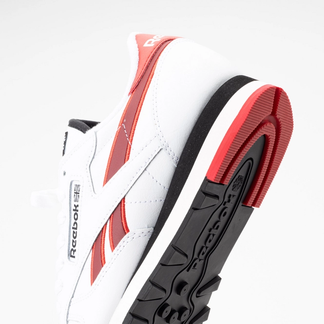 Reebok Men Classic Leather White Vector Red Black '24 | Sneaker ...