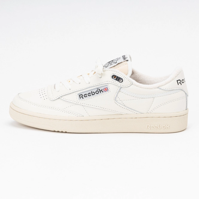 Trainers Reebok Men Club C 85 Vintage Chalk Core Black Paper White ...