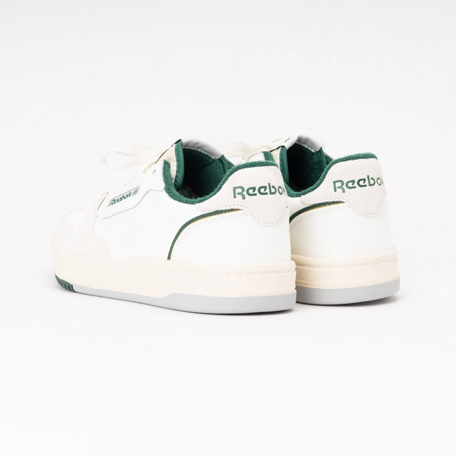 Reebok Men Phase Court Chalk Paper White Dark Green | Sneaker District