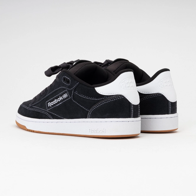 Reebok Unisex Club C Bulc Clean Washed Black/Black/White | Sneaker District