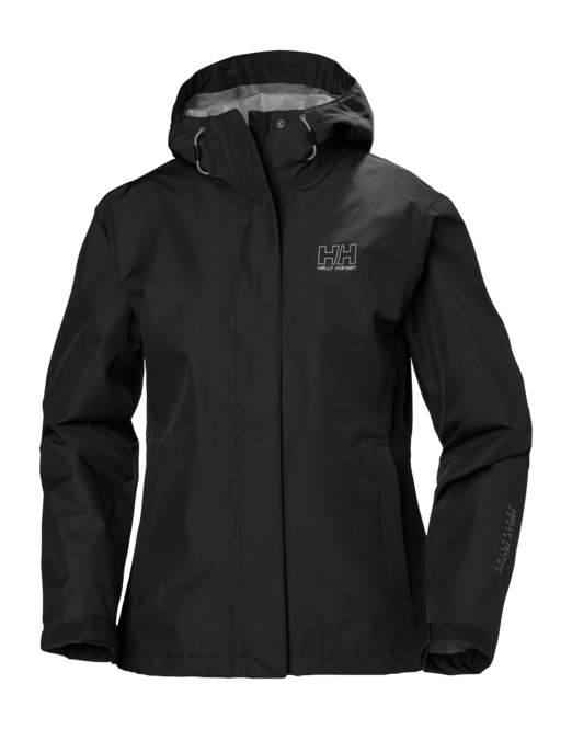 Raincoat Helly Hansen Women Seven J Jacket Black | Outdoorsupply.co.uk
