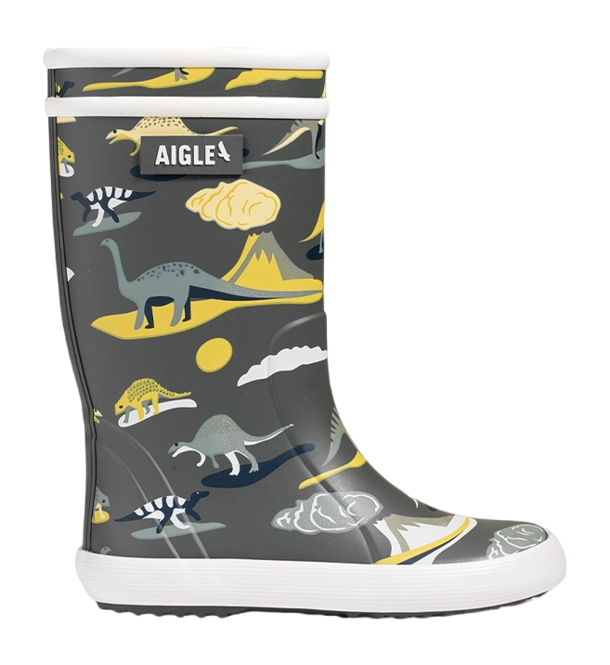 Regenlaars Aigle Kids Lolly Pop Play2 Dino | Regenlaarsexpert