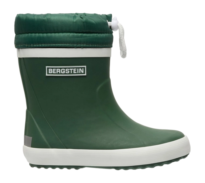 Regenlaars Bergstein Kids Bergstein Classic Thermo Dark Green | Etrias.nl