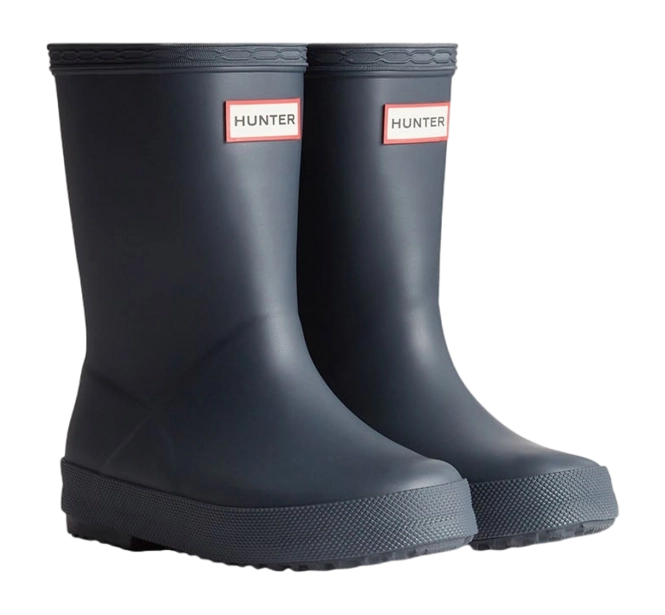 Wellies Hunter Kids Original First Wellington Hunter Navy ...