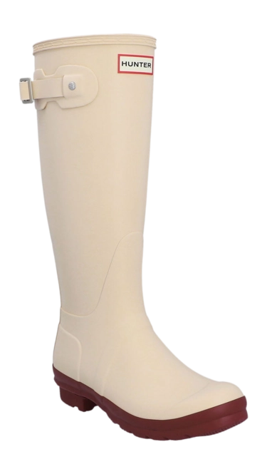 Bottes de Pluie Hunter Femme Original Tall Wellington Shifting Sand ...