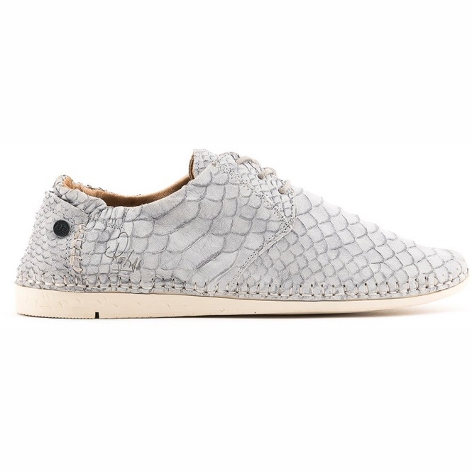 Sneaker Rehab Lindsay Snake Gris Clair | Fashionchaussures